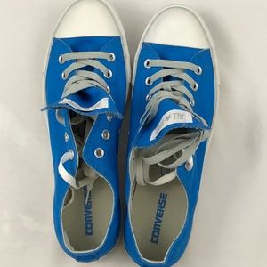 Converse | Shoes | Converse Chuck Taylor Ox Blue Canvas Casual Shoes ...